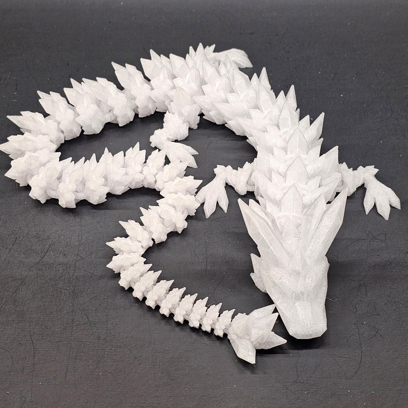 Articulated Crystal Dragon Cinderwing 3D Fidget Toy - Etsy
