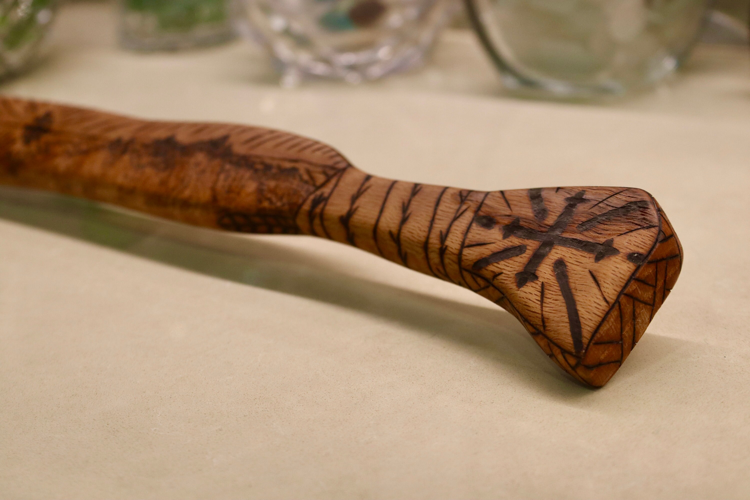 Wooden Sword Mountain+cross Design (20 In.) - Etsy