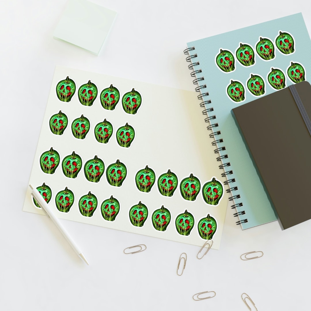Poison Apple Sticker Sheets - Etsy