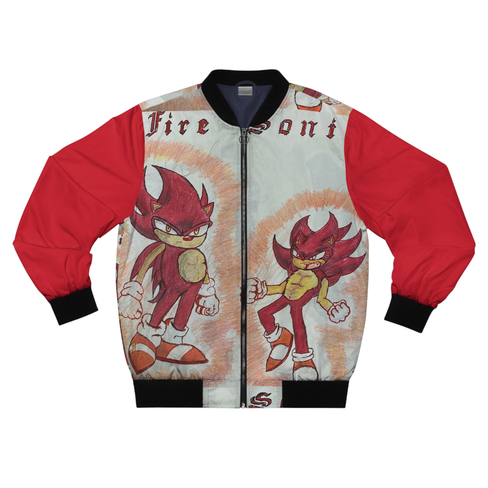 Fire Sonic Men's Bomber Jacket sold by Rachidatou Sofiani | SKU ...