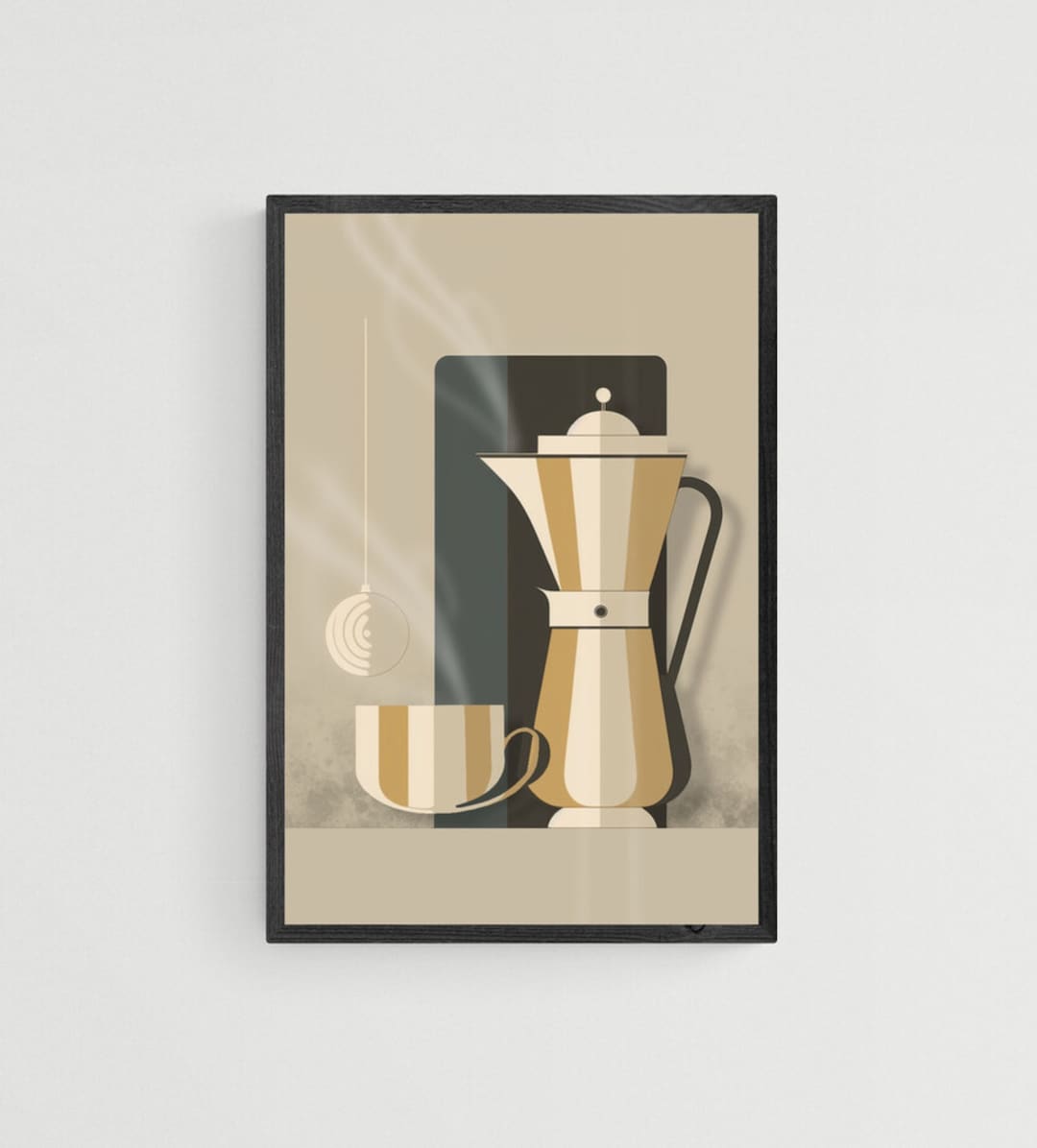 Coffee Printable, Coffee Poster, Moka Pot Coffee, Moka Pot Wall Art ...