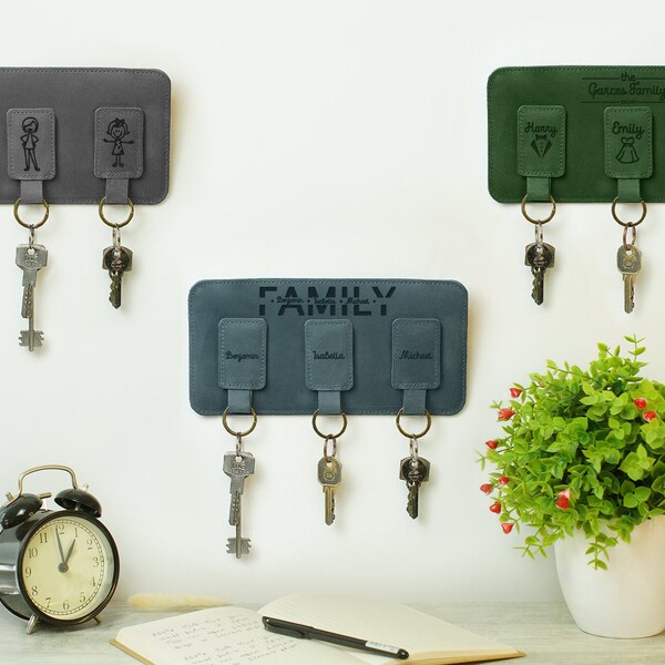 Family Key Hanger - Etsy