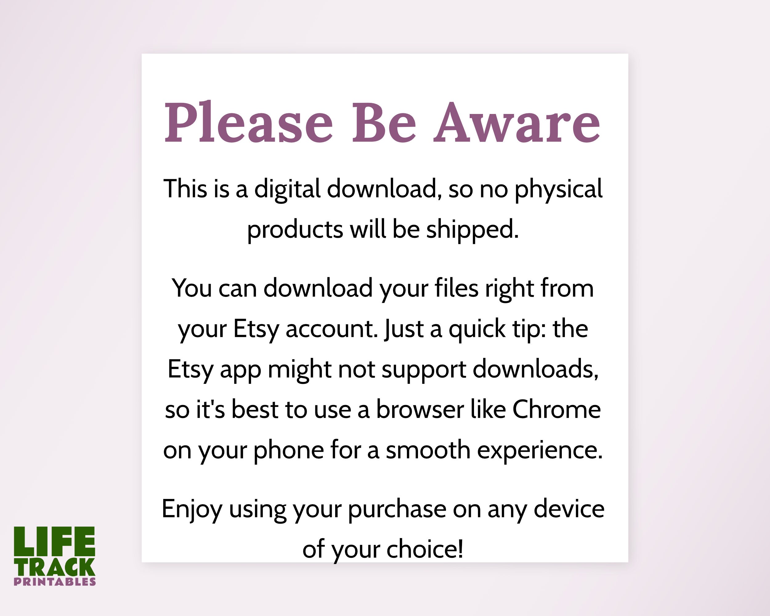 Printable Mindfulness Poster PDF Instant Digital Download STOP ...