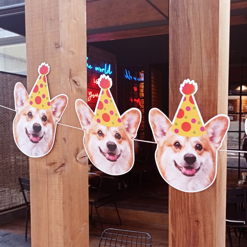 Dog Birthday Banner - Etsy