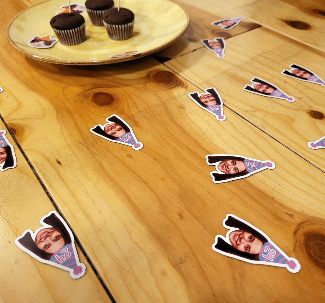 Custom Paper Confetti Cut Out to Picture for Birthdays, Bachelorette ...