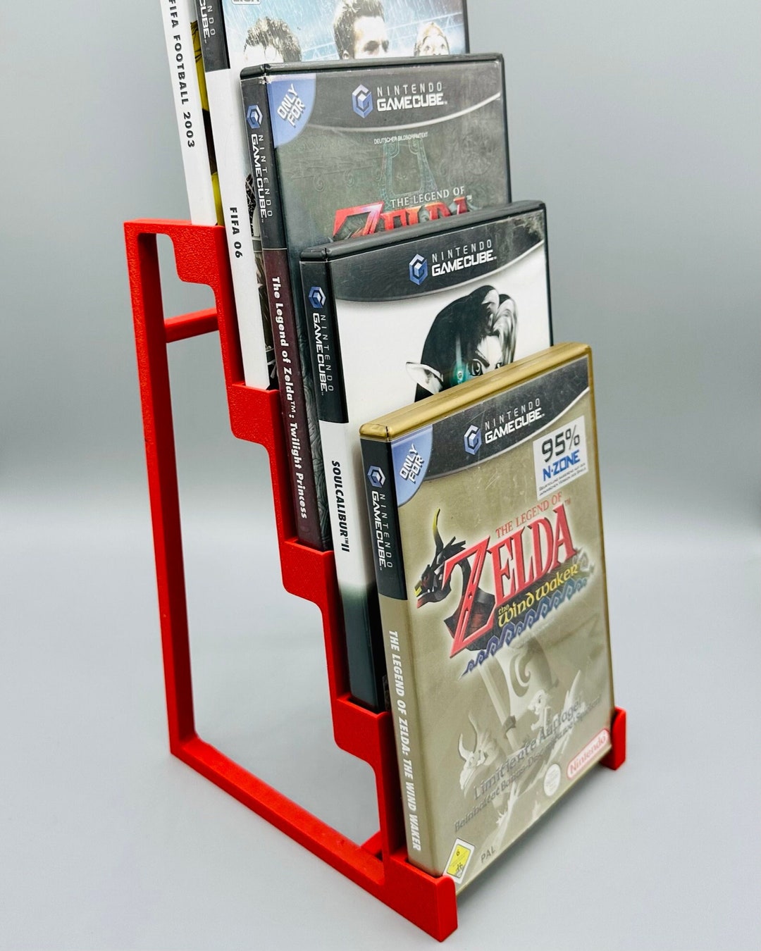 Gamecube Stand / Display Stand 3D Printed for 5 Game Covers - Etsy