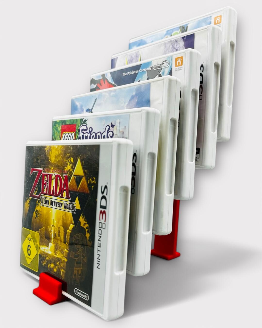 3DS Cover Universal Stand Display Stand - 3D Printed for 3DS Game Cover ...