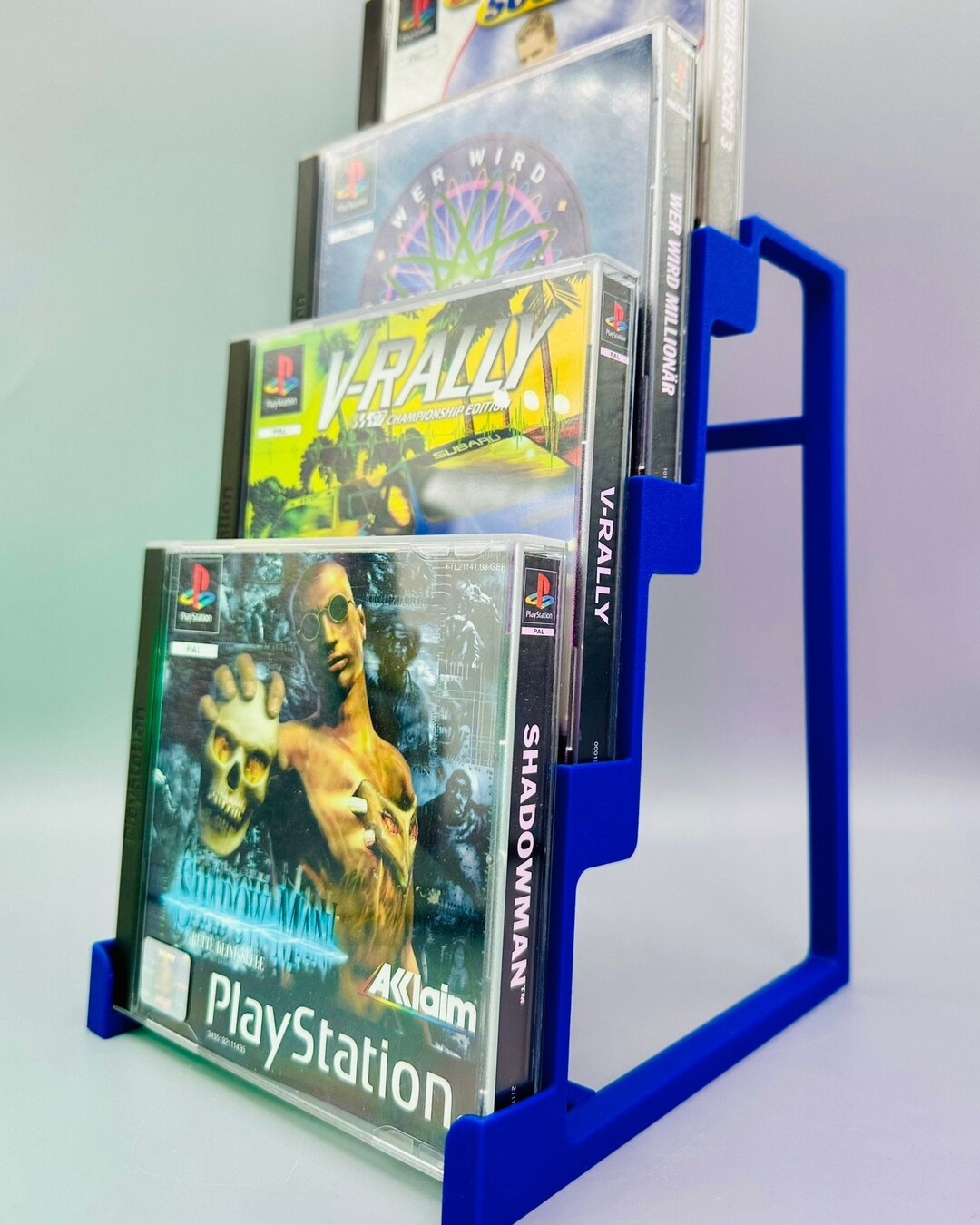PS 1 Stand / Display Stand for 4 Games #gd-nr-053 - Etsy