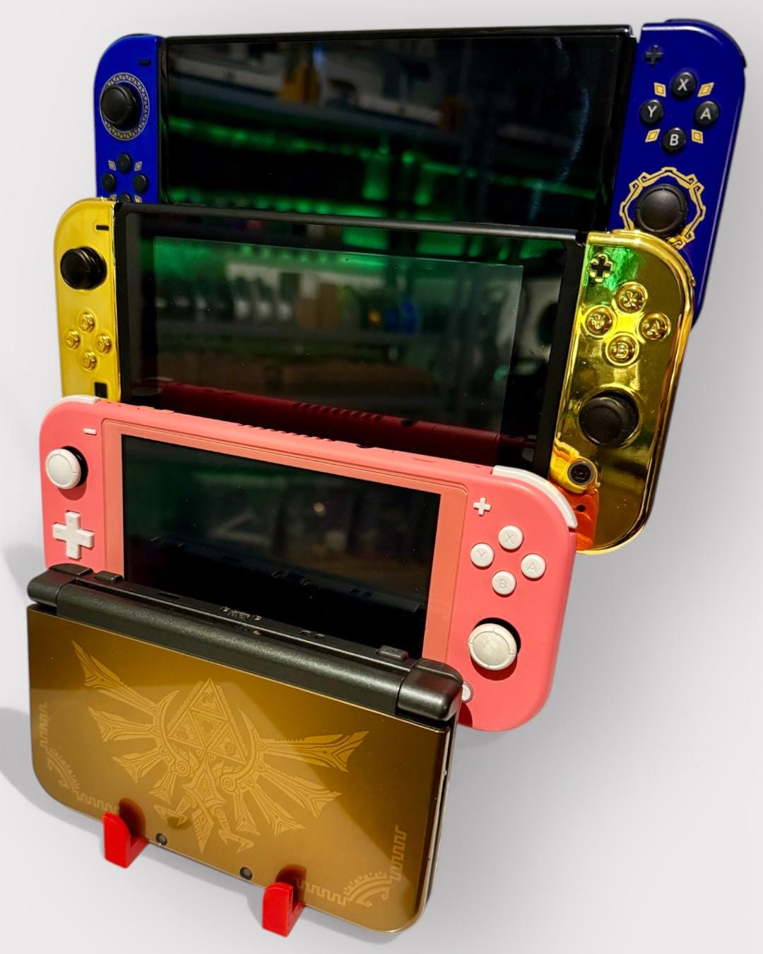 Handheld Display Stand/stand- 3D Printed for 4 Handhelds #gd-no.027 - Etsy