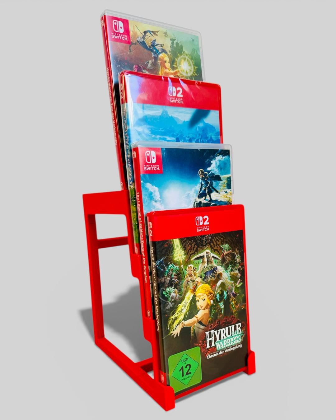 Switch and Switch 2 Games Stand / Game Holder / Display Stand - 3D ...