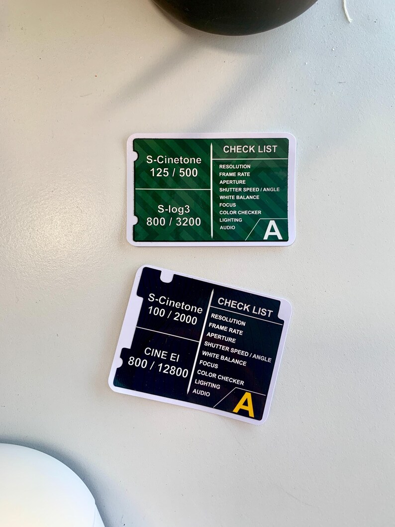 Sony A7IV Camera // Cheat Sheet Check List Sticker - Etsy