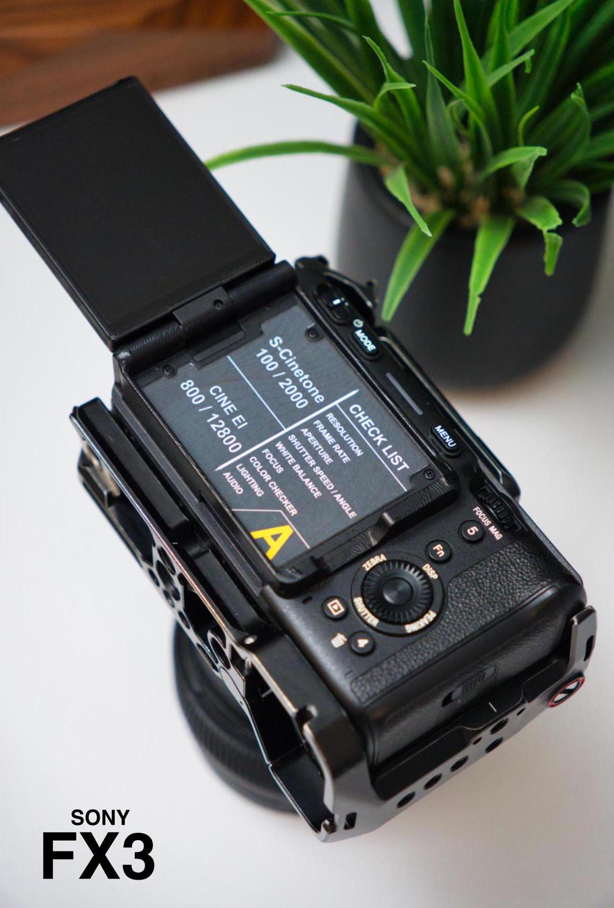 Sony FX3 Camera // Cheat Sheet Check List Sticker - Etsy