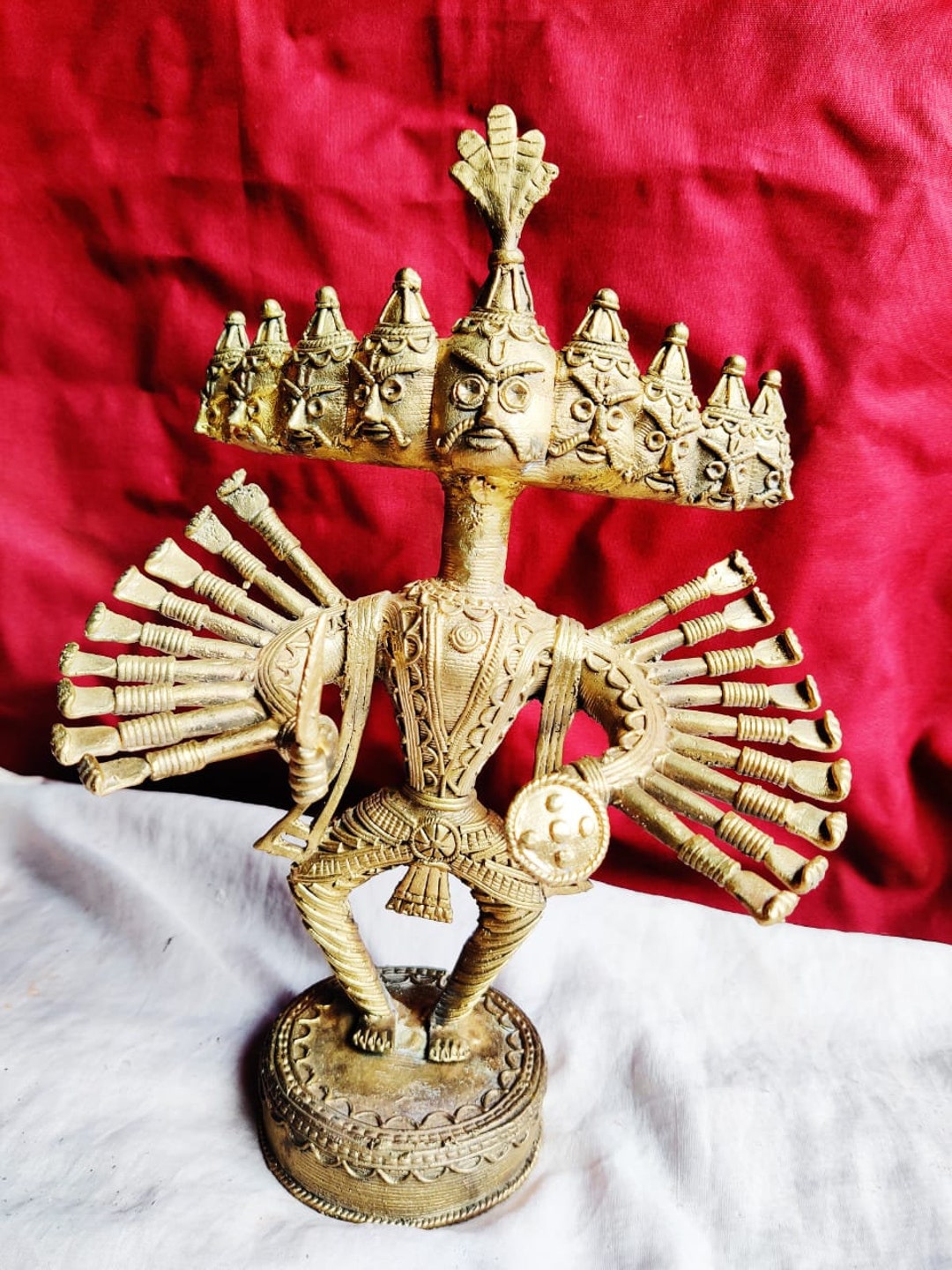 Handmade Exclusive Design Indian Tradition Dokra Art of Rabon for ...