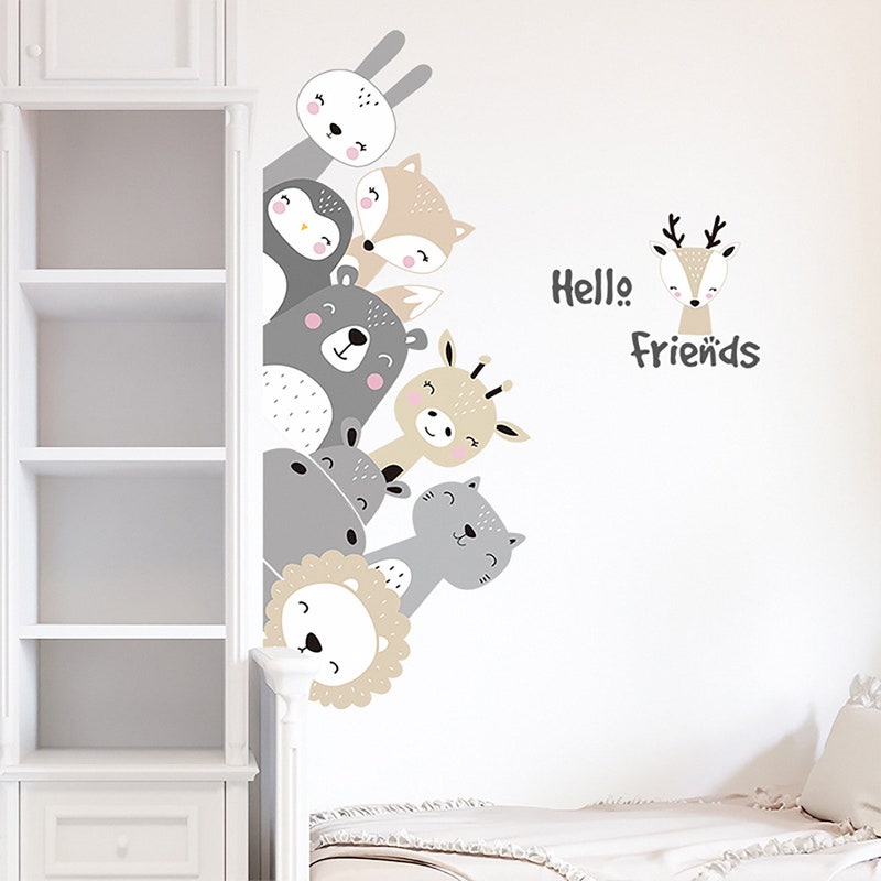 Animal Wall Stickers - Etsy