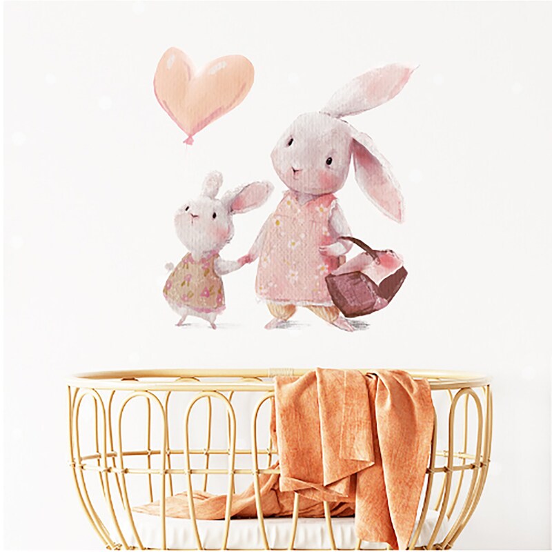 Bunny Wall Decal - Etsy
