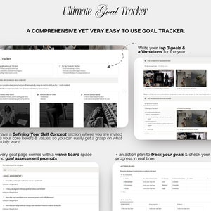 Notion Manifestation Journal Aesthetic Vision Board Notion - Etsy