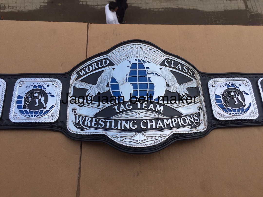 World Class Tag Team Wrestling Championship Belt Adult - Etsy