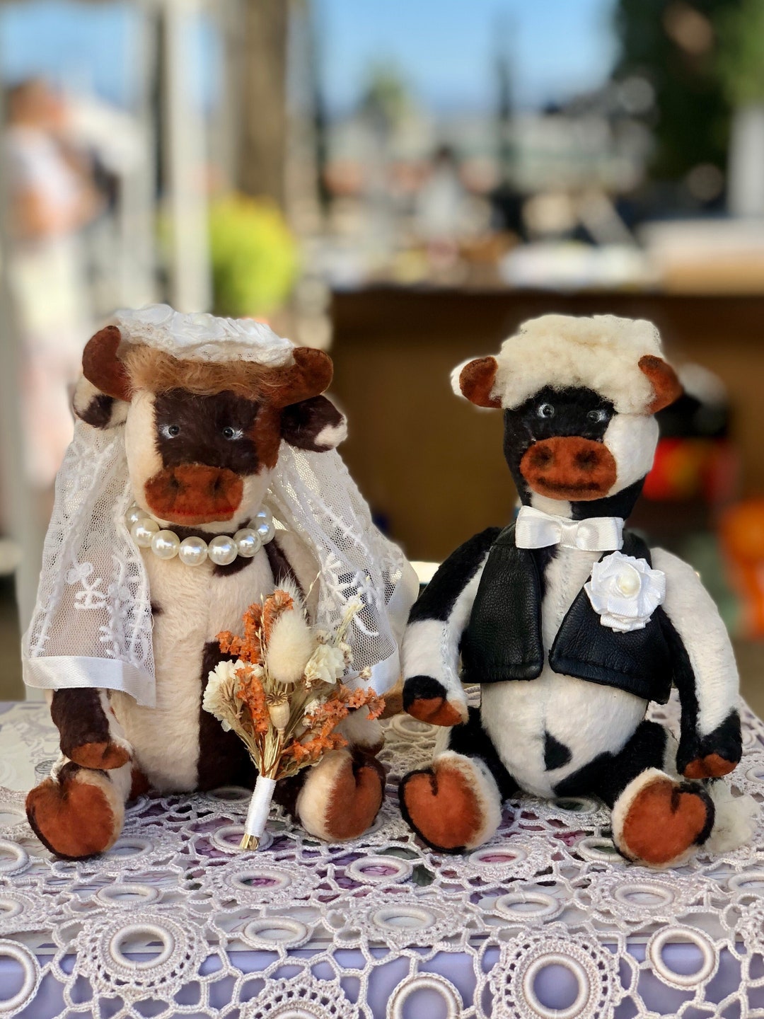 Bride and Groom. an Original Wedding Gift for a Farmer. Author's Work ...