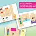 Numberblocks Face Stickers 21-30 for 2cm Mathlinkcube/blocks A4 ...