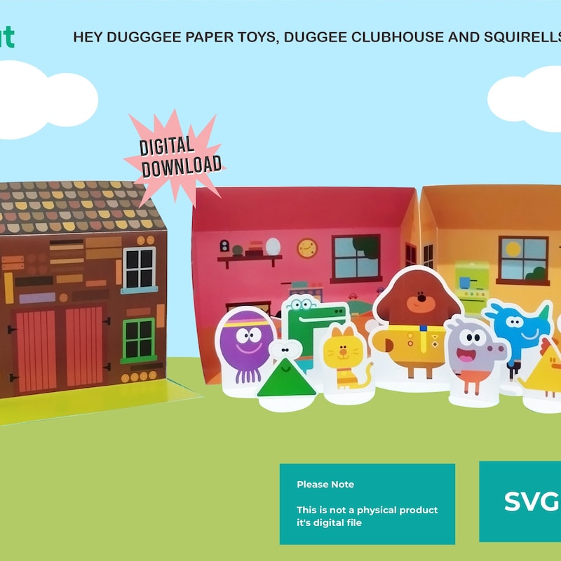 Hey Duggee Badges to Print - Etsy UK