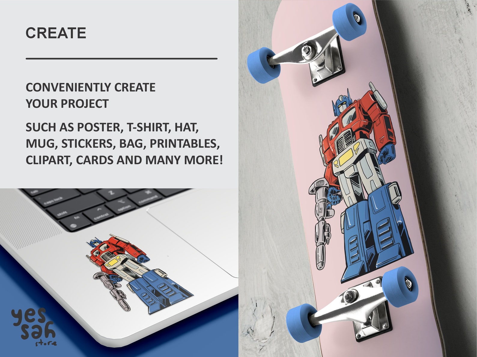 Pegatinas digitales de Transformers svg, png, archivos vectoriales ...