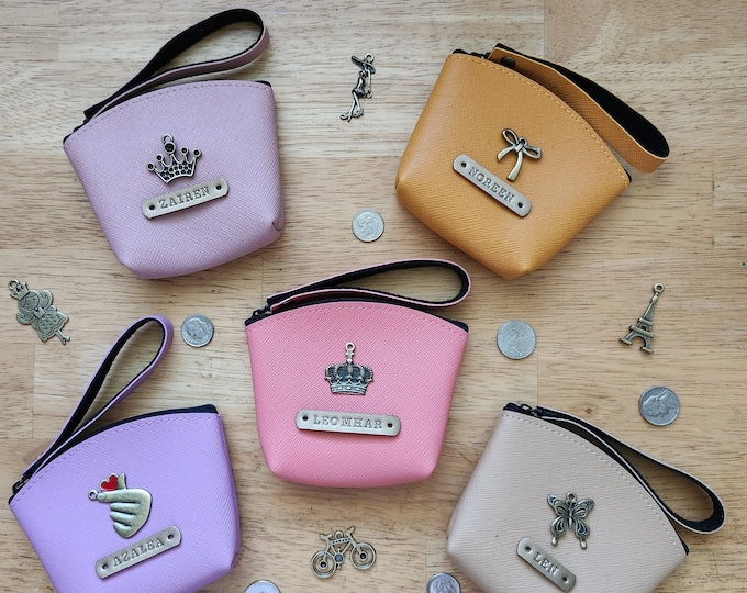 Personalized Coin Purse, Custom Coin Purse , Personalized Gift, Gifts ...