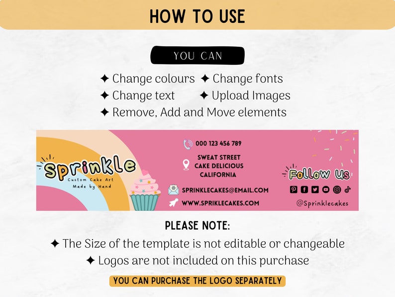 Bakery Shop's Emails With a Fun and Colorful Canva Template ...