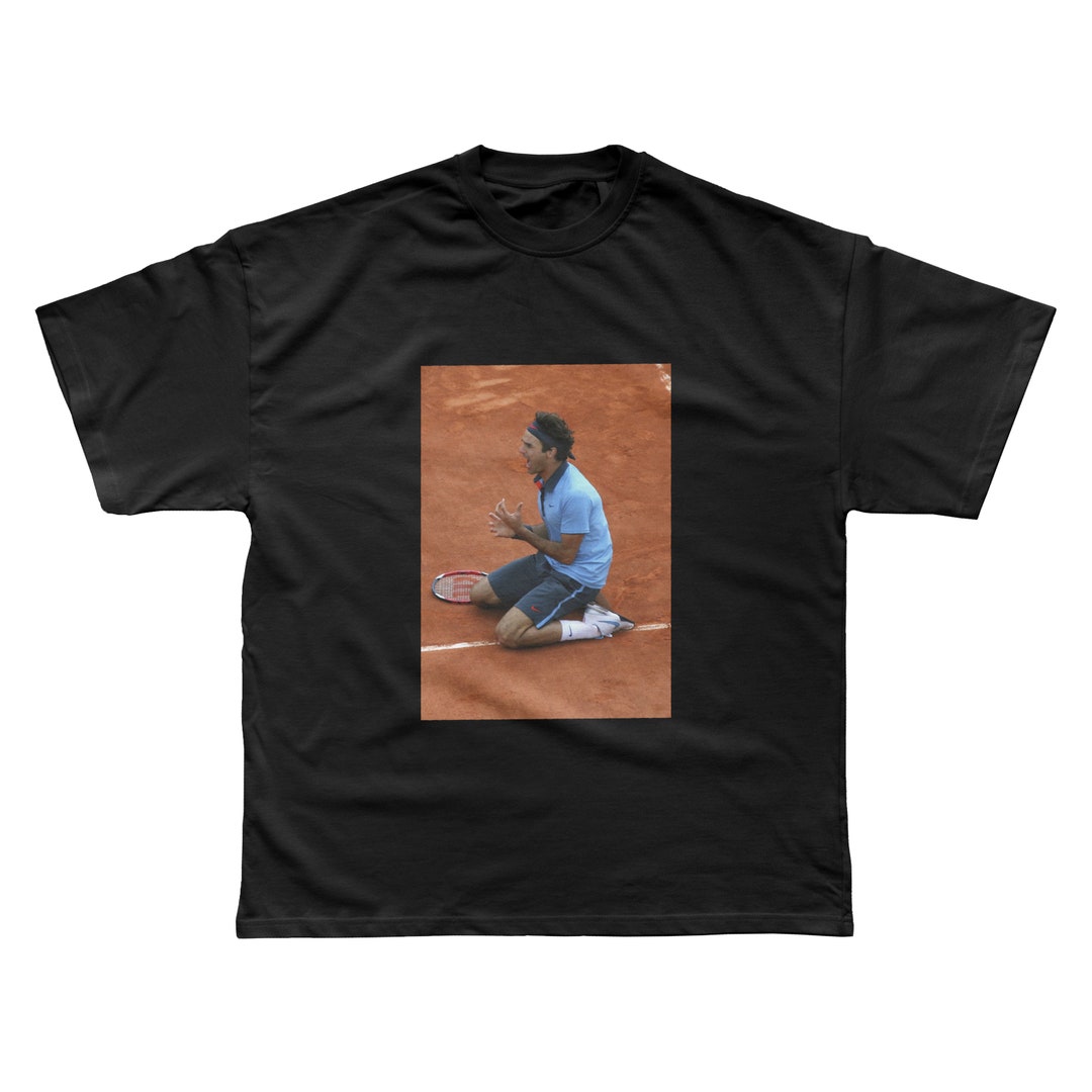 Roger Federer Tennis special Moment / Premium Unisex T-shirt - Etsy