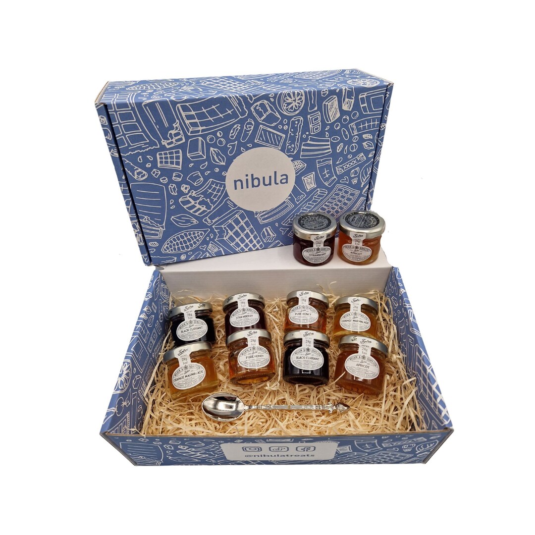 Luxury Jam, Marmalade and Honey Gift Selection Hamper Nibula Treats ...