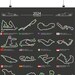Formula 1 2023 Calendar, Printable F1 2023 Calendar, Formula 1 Circuits ...