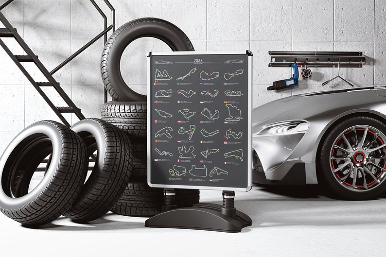 Formula 1 2023 Calendar, Printable F1 2023 Calendar, Formula 1 Circuits ...