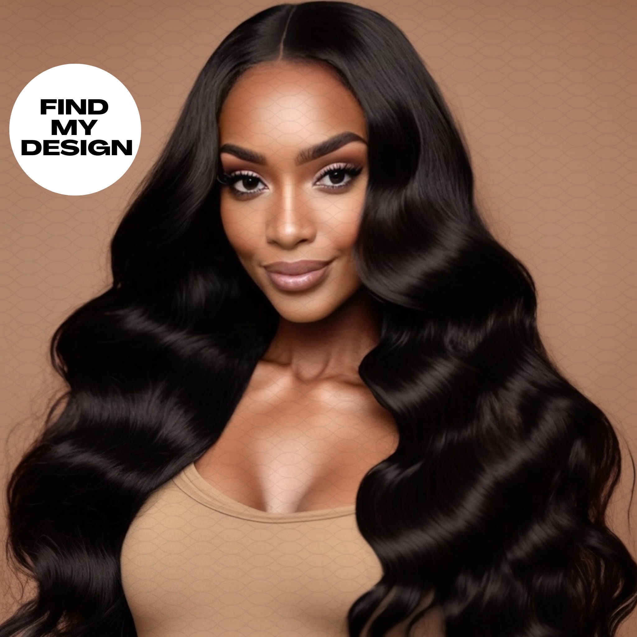 Stock Photo Black Beauty Model Hair Extension, Wig, Makeup, Black Woman ...