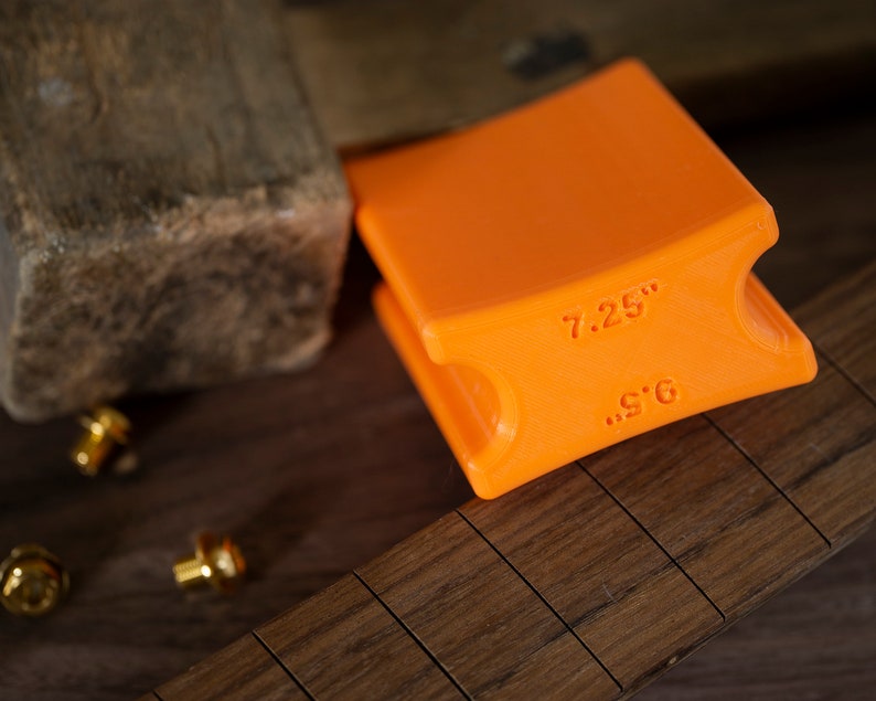 Fretboard Radius Sanding Block for the Accurate Sanding of - Etsy