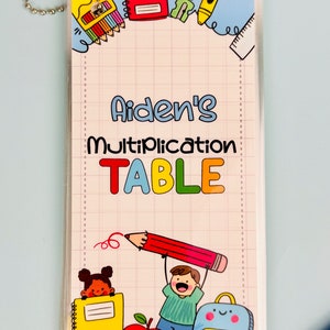 Multiplication Times Table, Back to School, Kindergarten Pre-school ...