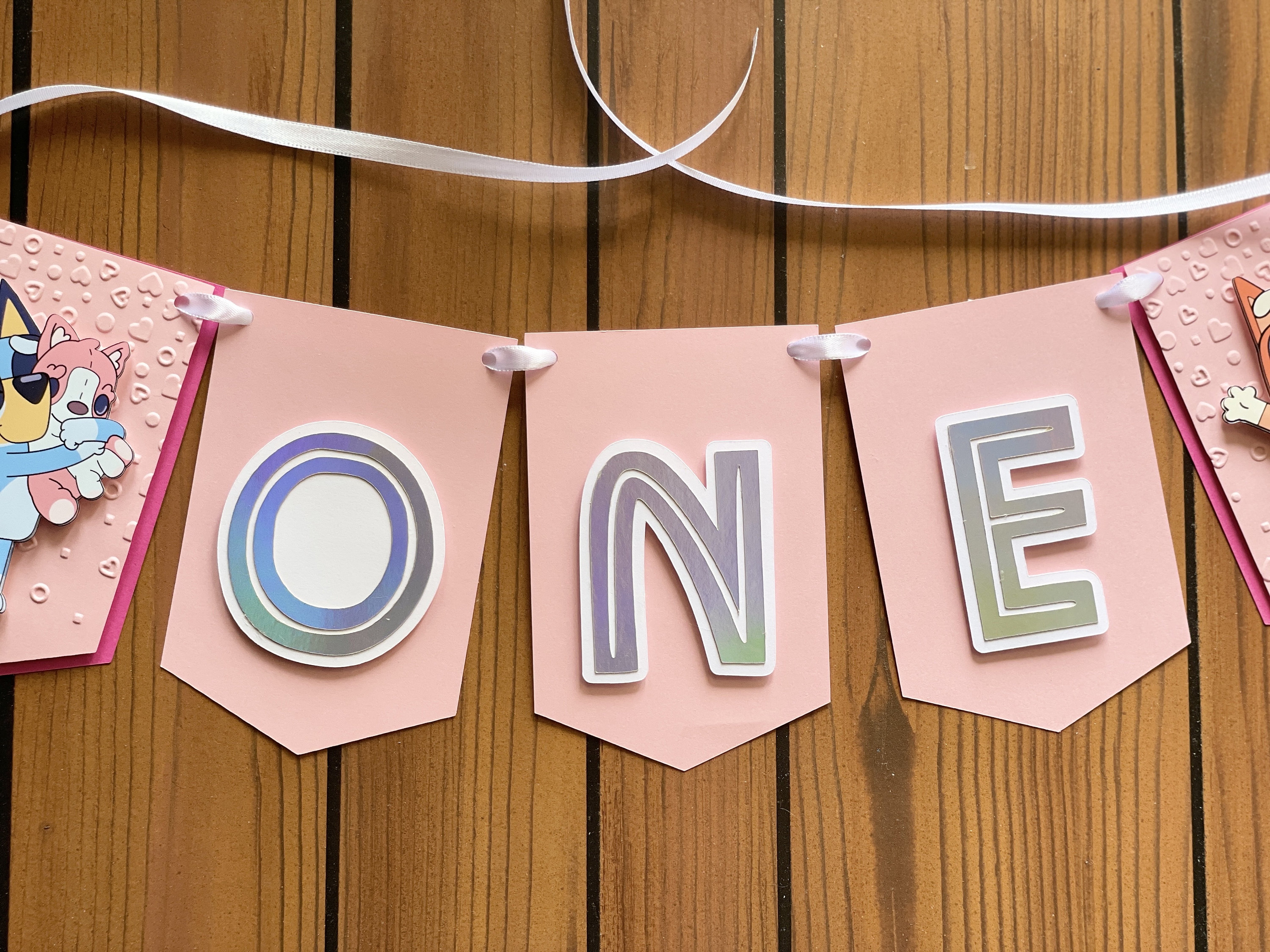 Bluey Bingo Themed Highchair Banner - Etsy Canada