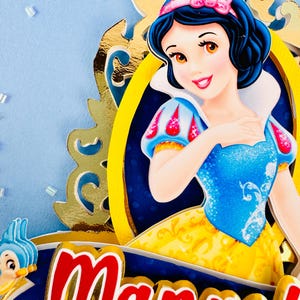Snow White Princess Cake Topper, Snow White Birthday Party, Topo De ...