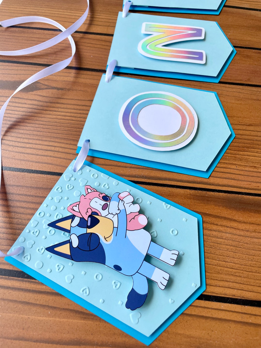 Bluey Bingo Themed Highchair Banner - Etsy Canada