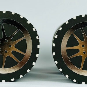 Tire Round Box Favor Box Set of 5, Race Car Party Favor Box, Racing ...