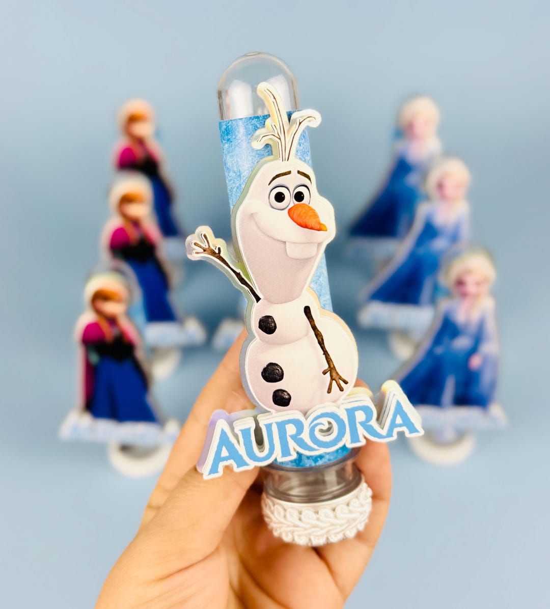 Frozen Themed Tube Favor Set of 10, Frozen Party Favors, Perfect for ...