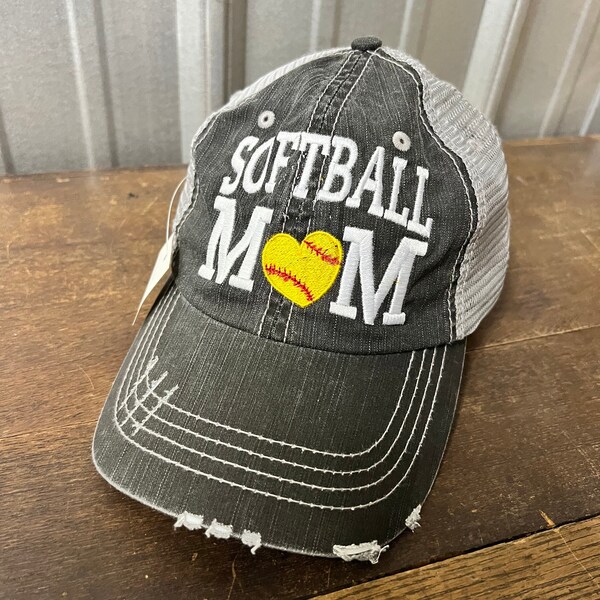 Embroidered Softball Hat - Etsy