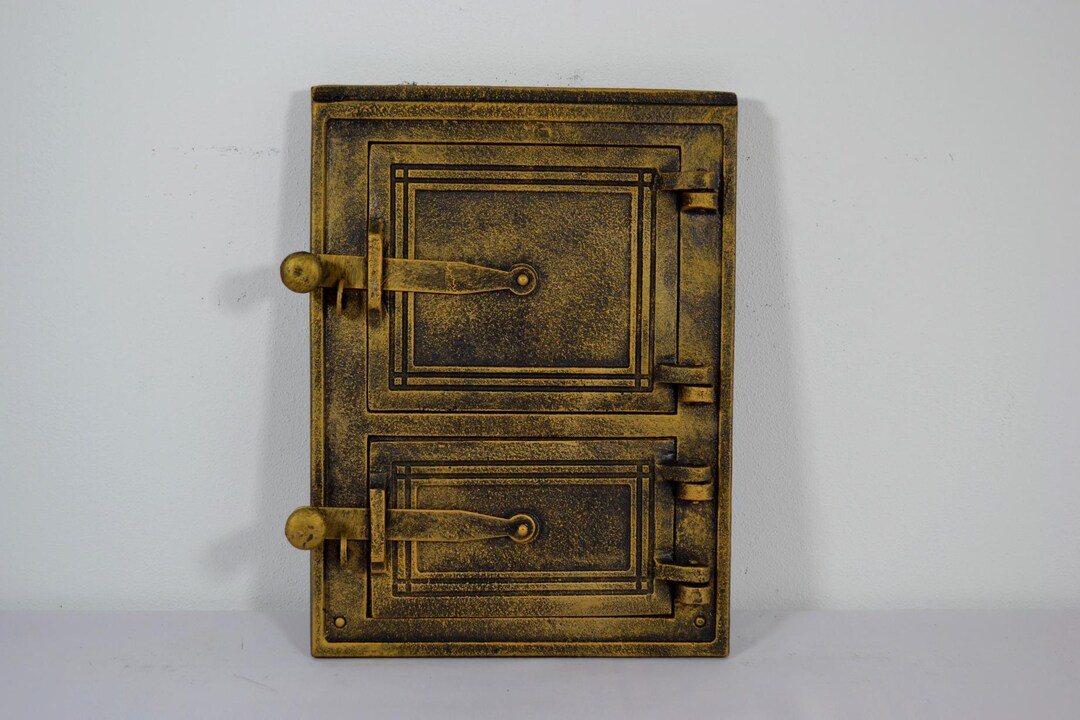SEZAM Old Style Cast Iron Fire Door Bread Oven Door Kitchen Door ...