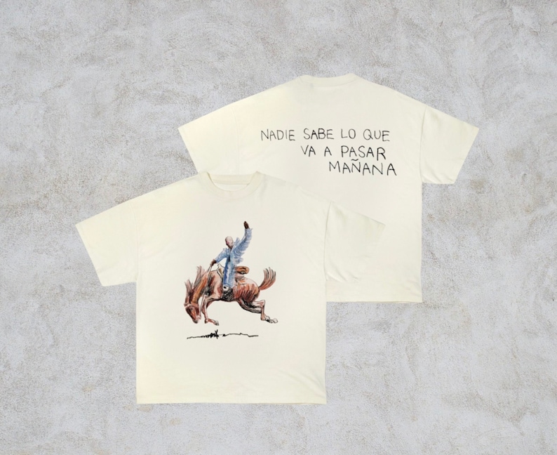 Nadie Sabe Lo Que Va a Pasar Mañana Shirt bad Bunny New Album Merch - Etsy