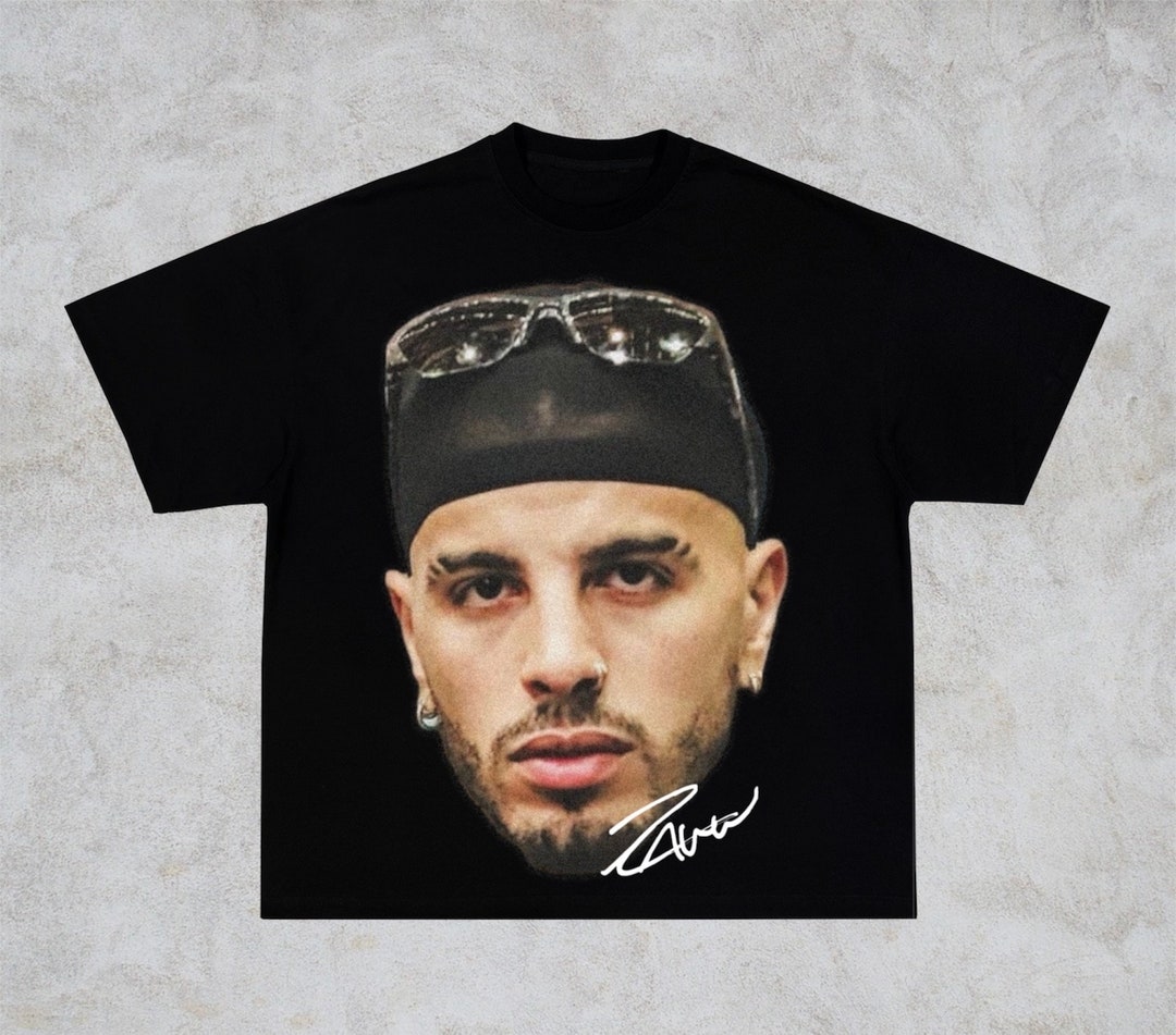 Camiseta Rauw Alejandro Big Face, Camisa Rauw Fan, Camisa Reggaeton ...