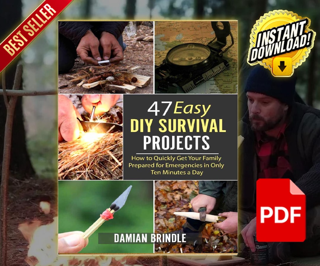 47 Easy DIY Survival Projects Survival Skills Outdoor Survival ...