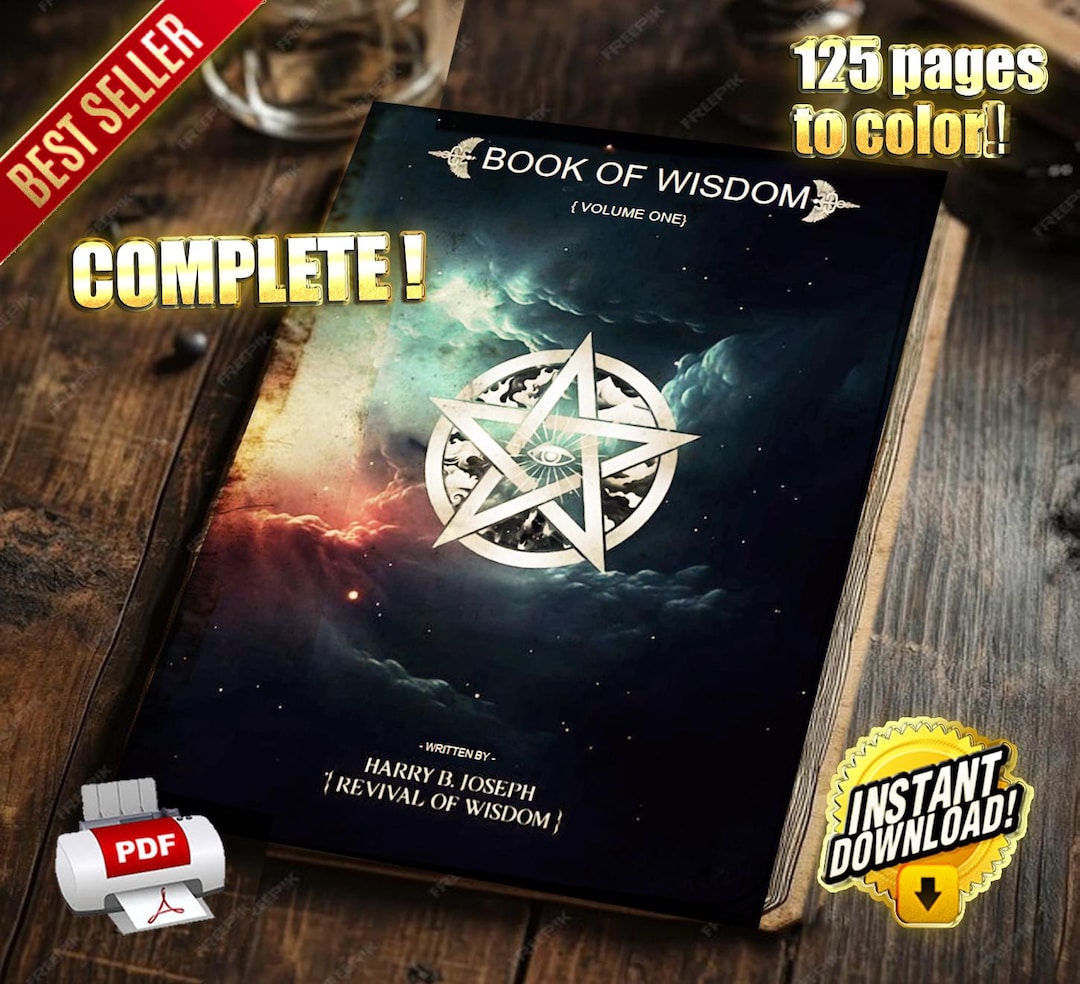 Book of Wisdom English Version Harry B Joseph 125 Pages Complete - Etsy