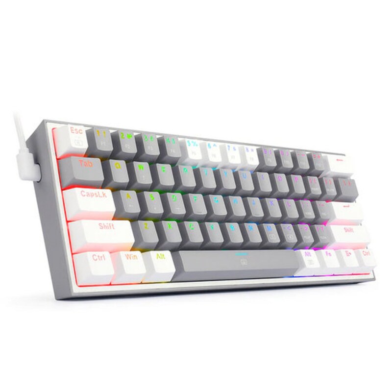 White Rgb Keyboard - Etsy