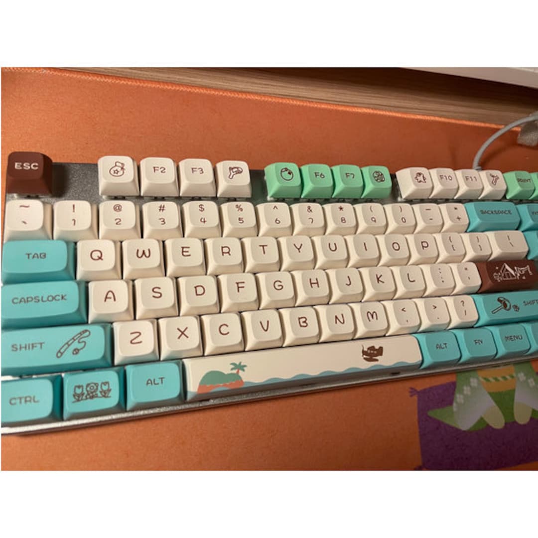 Animal Crossing 145 Keys/set Pbt Dye Subbed Key Cap for MX Switch ...
