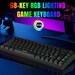 RGB Streamer Mini Gaming Keyboard 19-key Conflict-free Membrane ...
