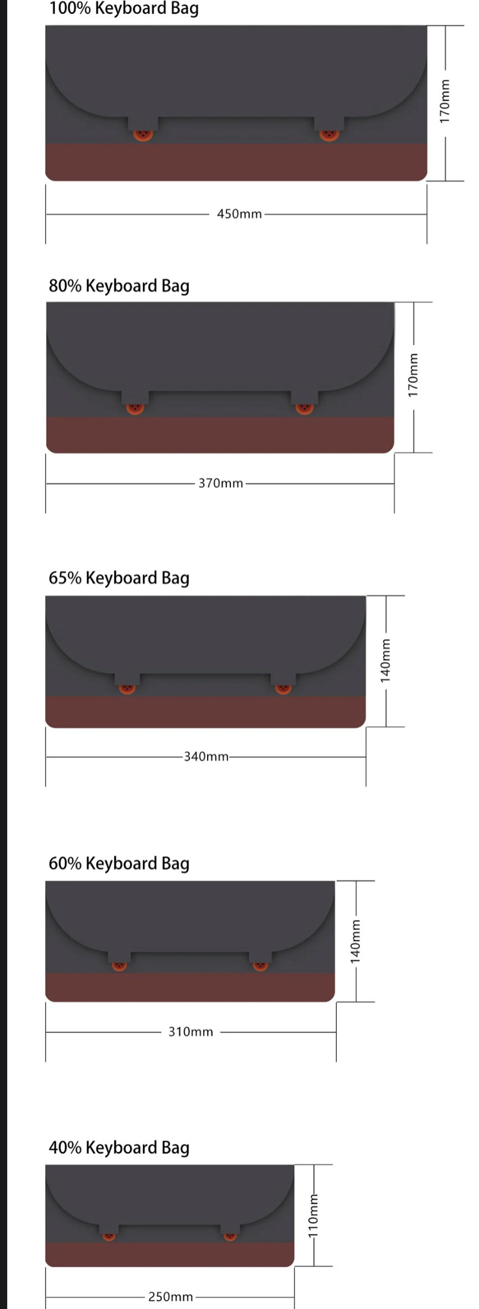 PU Felt Keyboard Carrying Case Bag for Keyboards - Etsy