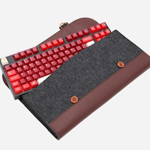 PU Felt Keyboard Carrying Case Bag for Keyboards - Etsy
